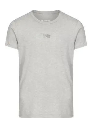 MAISON MARGIELA Numbers-motif T-shirt - Grey