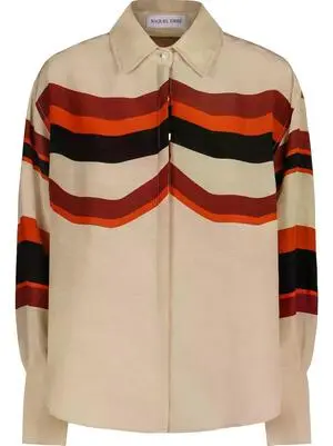 Raquel Diniz Bahia Floral Print Shirt - Neutrals
