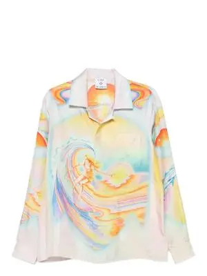 Casablanca Psychedelic Nirvana Shirt - Pink