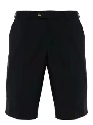 PT TORINO Virgin-wool Bermuda Shorts - Blue