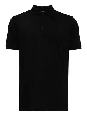 BOSS Paule Stretch-cotton Polo Shirt - Black