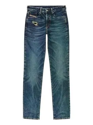DIESEL® D-Mine Straight Leg Jeans Blue