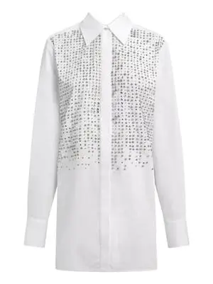 16Arlington Marley Poplin Shirt - White