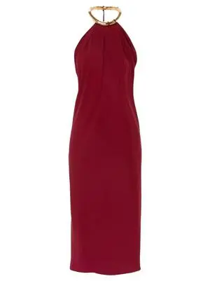 GUCCI Silk Crepe Midi Dress