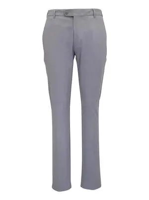 Peter Millar Tailored Straight-leg Trousers - Grey