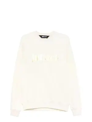 Just Cavalli Logo-print Sweatshirt - Neutrals