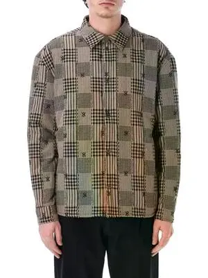 DAILY PAPER Check-patterned Shirt - Grey