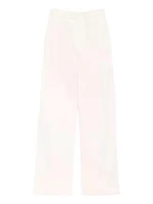 FORTE_FORTE Knitted Straight-leg Trousers - Neutrals