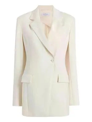 Another Tomorrow Everyday Jersey Blazer - Neutrals