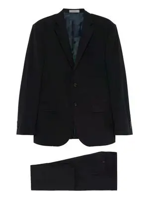 Corneliani Single-breasted Suit Black