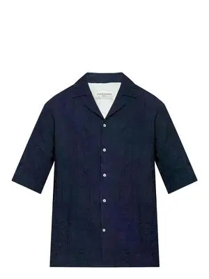 Officine Générale Cotton Shirt - Blue