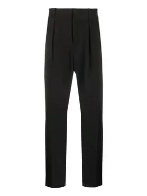 Valentino Garavani Pleated Detail Trousers - Black