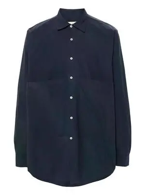PAURA Konia Cotton Shirt - Blue