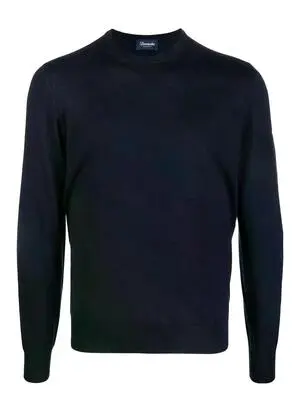 DRUMOHR Crew Neck Sweater - Blue