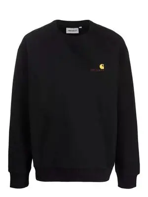 Carhartt Work In Progress Embroidered-logo Jumper - Black