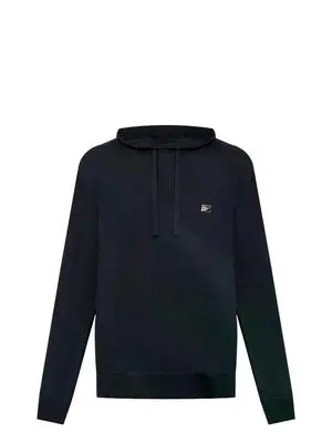 Dolce & Gabbana Logo-plaque Hoodie - Black