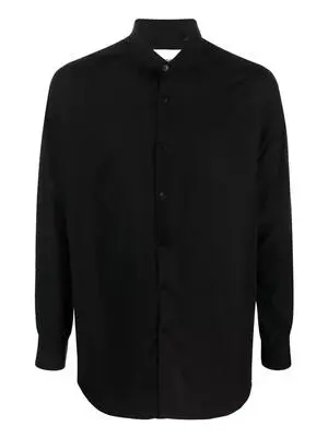 COSTUMEIN Long-sleeve Lyocell Shirt - Black