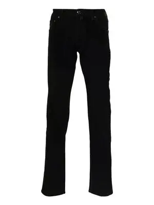 Jacob Cohen Nick Straight Leg Jeans Black