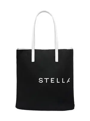 Stella McCartney Logo-print Tote Bag - Black
