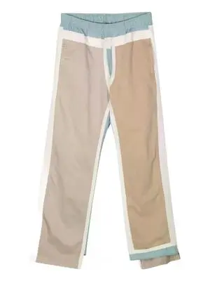 Needles Patchwork Straight-leg Trousers - Neutrals