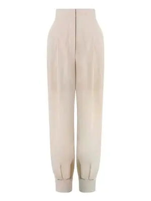 Philosophy Di Lorenzo Serafini Stitched Carrot Trousers - Neutrals