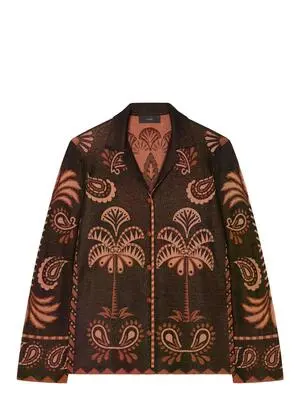 Alanui Wild Wonder Shirt - Brown