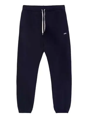 AUTRY Logo-embroidered Track Trousers - Blue