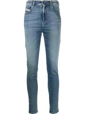 DIESEL® 1984 Slandy-high 09d62 Skinny Jeans - Blue