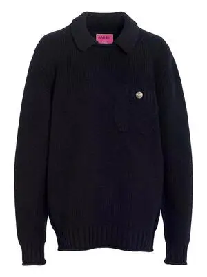 BARRIE Chunky-knit Cashmere Jumper - Blue
