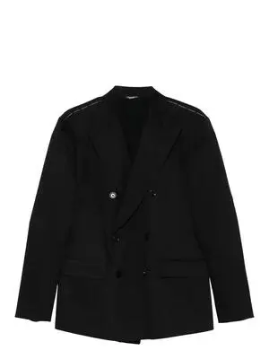 Dolce & Gabbana Double-breasted Blazer - Black
