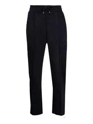 MADISON MAISON Laminated-band Cotton Trousers - Blue