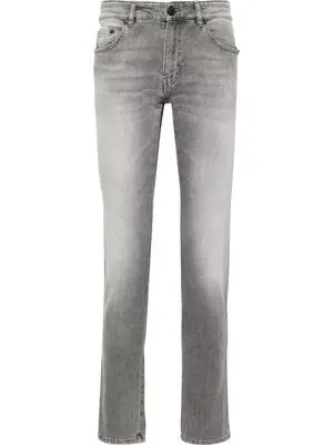 PT TORINO Slim-fit Mid-rise Jeans - Grey
