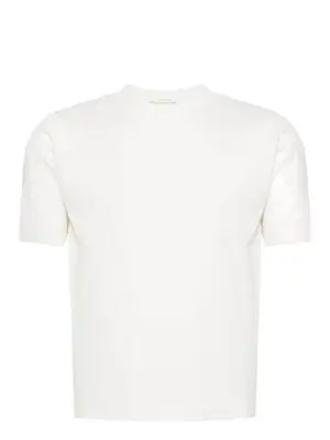 CRUCIANI Knitted T-shirt - Neutrals
