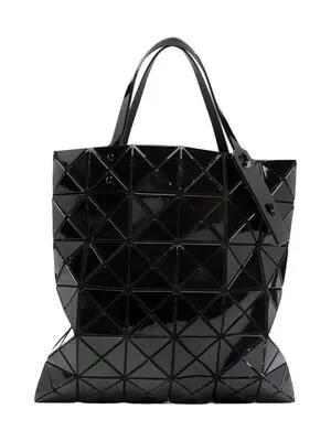 Issey Miyake Lucent Geometric-pattern Shoulder Bag - Black