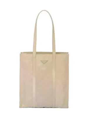 Prada Nappa Leather Tote Bag - Neutrals