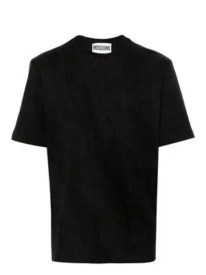 Moschino Logo-print T-shirt - Black