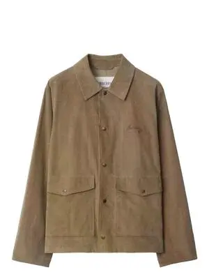 Burberry Corduroy Shirt Jacket - Brown