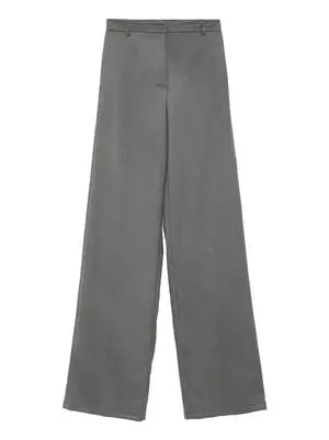 BLANCA VITA Straight-leg Trousers - Grey