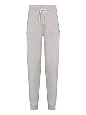 Maison Kitsuné Chillax Fox Tapered Track Pants - Grey