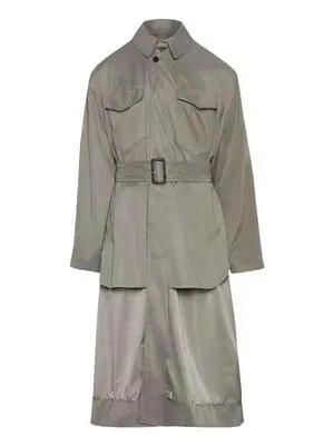 MAISON MARGIELA Décortiqué Reversible Trench Coat - Grey