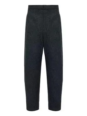JIL SANDER Felted Trousers - Grey