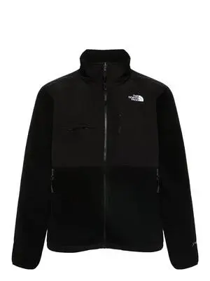 The North Face Logo-print Fleece Jacket - Black