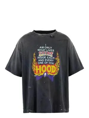 NEIGHBORHOOD Cotton T-shirt - Black