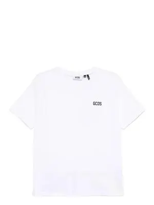Gcds Low Band Logo T-shirt - White