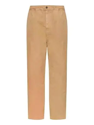 MAISON MARGIELA Elasticated Waist Wide Leg Trousers - Neutrals