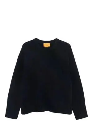Guest In Residence Cashmere Fisherman's Knit Sweater - Blue