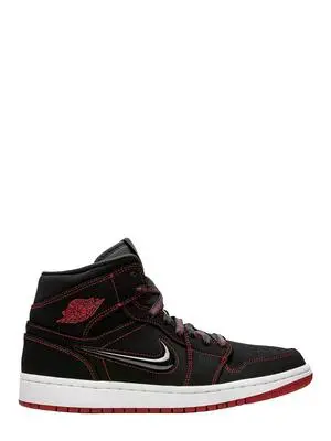 JORDAN Air Jordan 1 Mid Fearless "Come Fly With Me" Sneakers Black