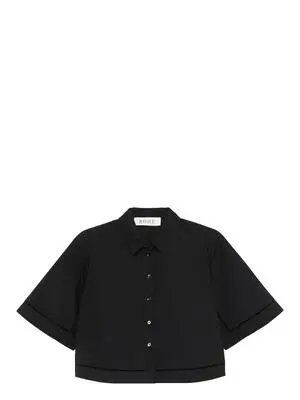 RÓHE Cotton Shirt - Black