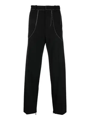 Off-White Stitch Tailored Trousers - Black