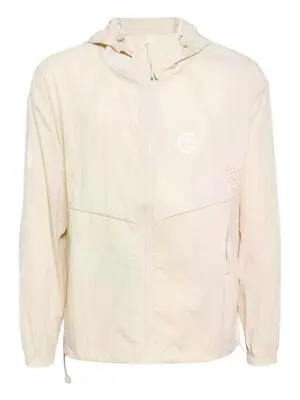 GROUND ZERO Logo-print Lightweight Jacket - Neutrals